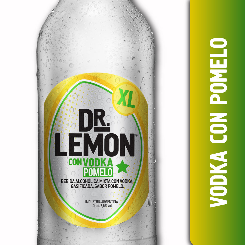 DR Lemon con vodka y pomelo