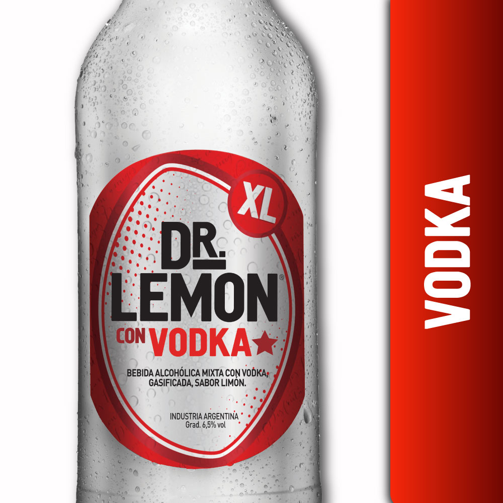 DR Lemon con vodka