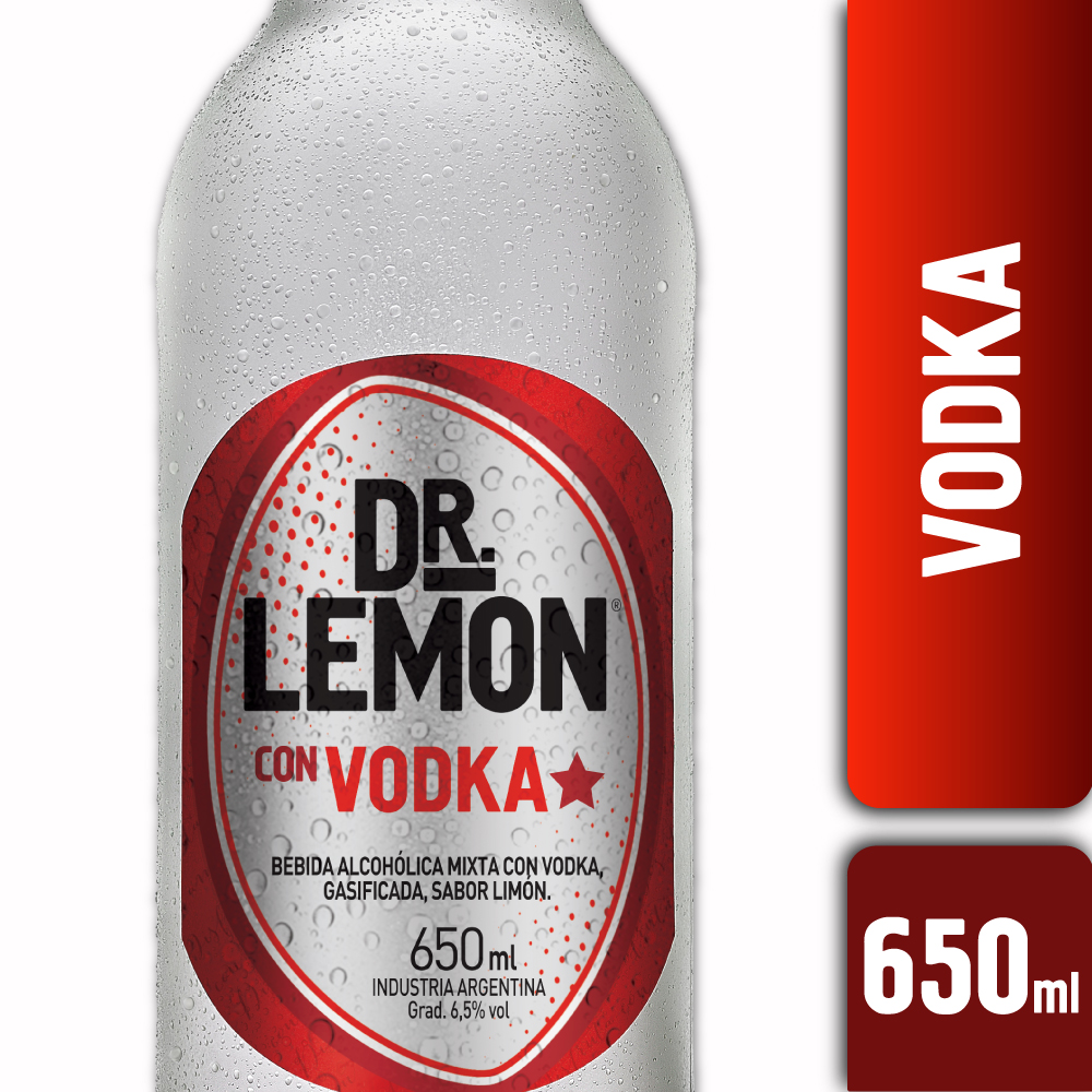 Dr Lemon con Vodka 650 ml