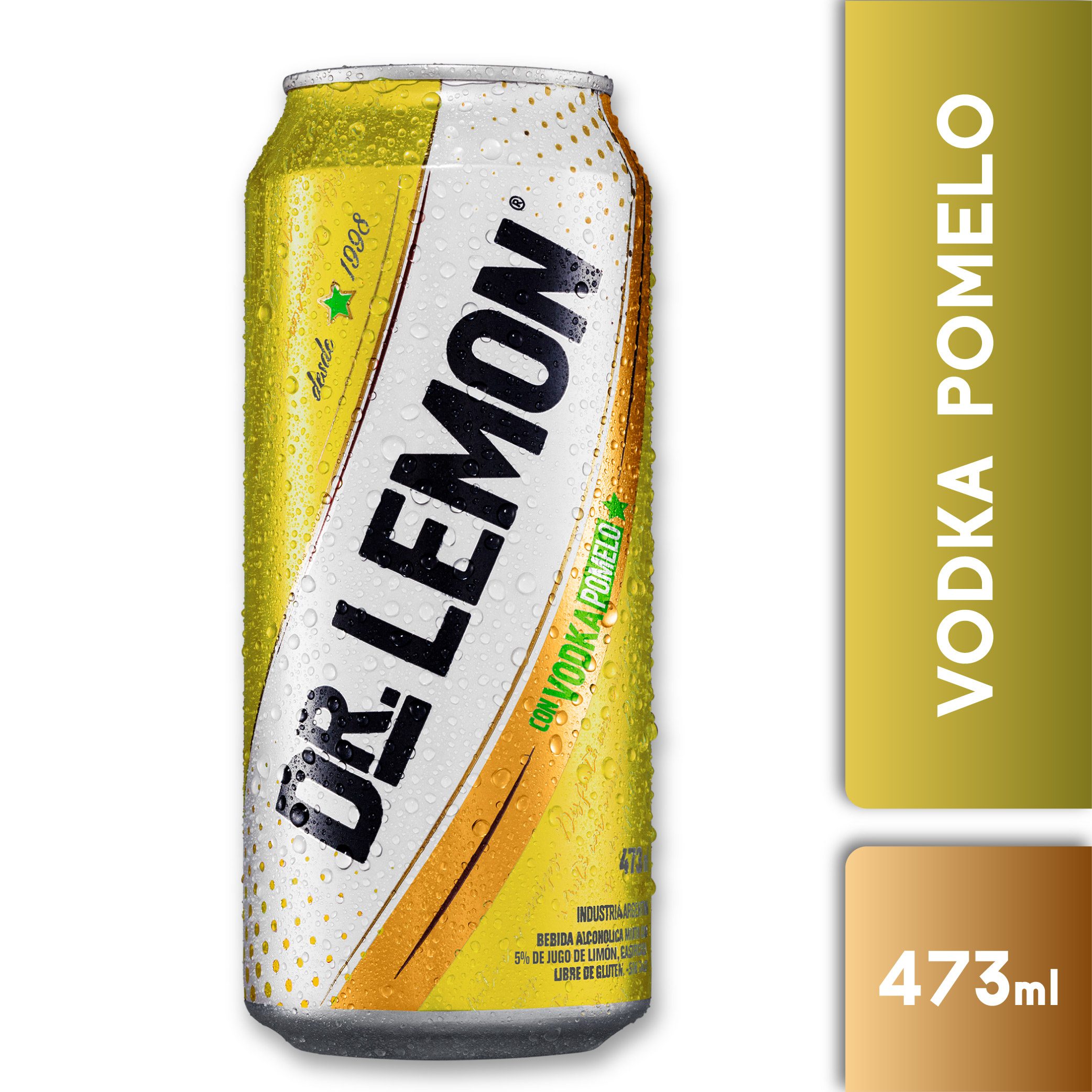 Dr Lemon con Vodka y Pomelo 473ml